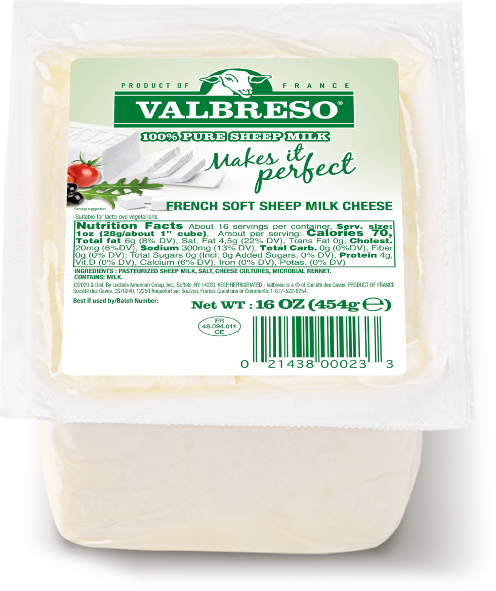 Products | Valbreso 100% Sheep Milk Cheese